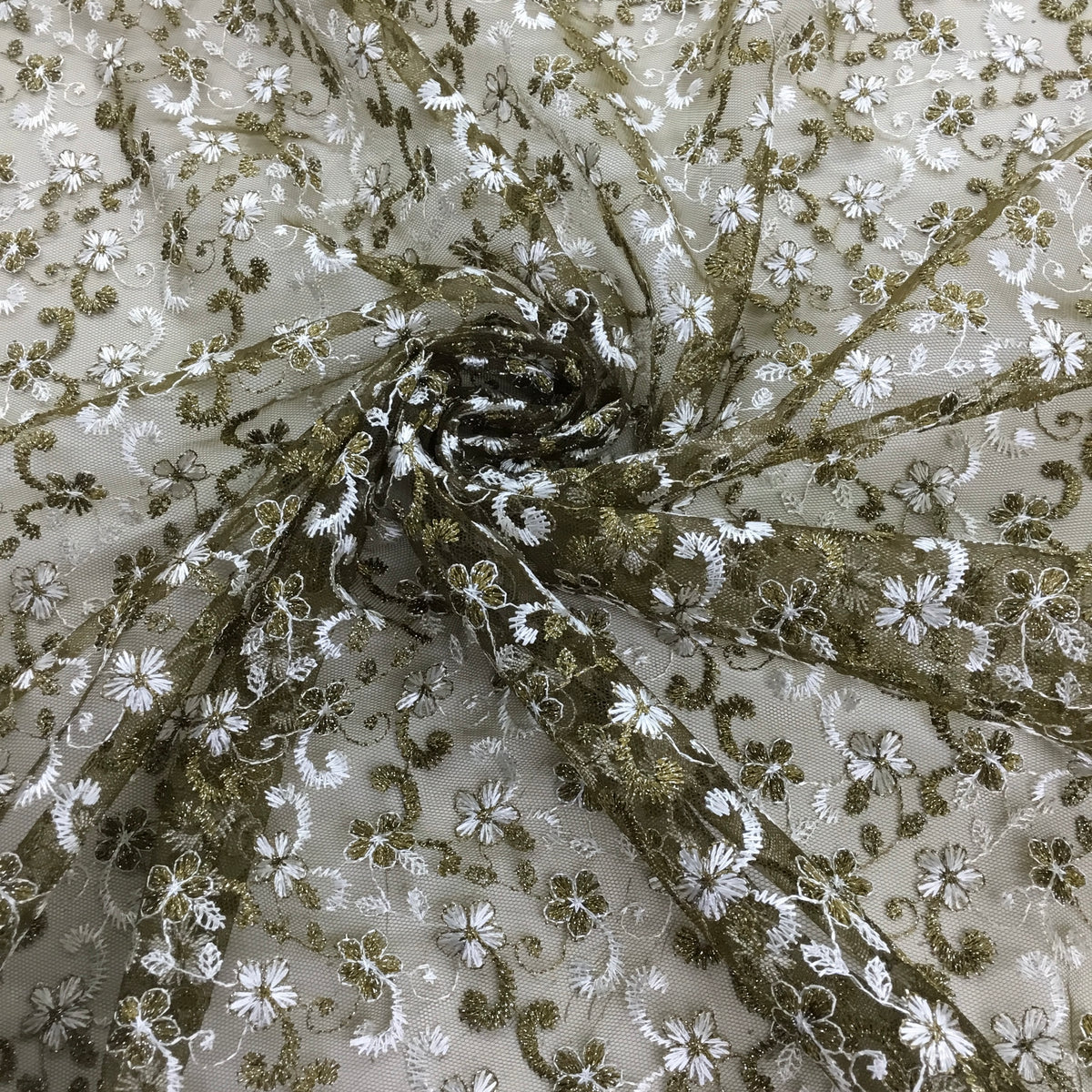 130cm Embroidered Lace per meter | 4 – EDURA