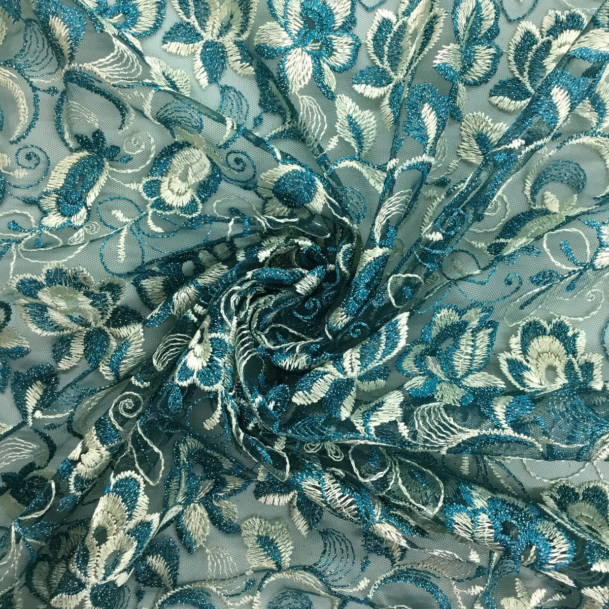 130cm Embroidered Lace per meter | 6 – EDURA