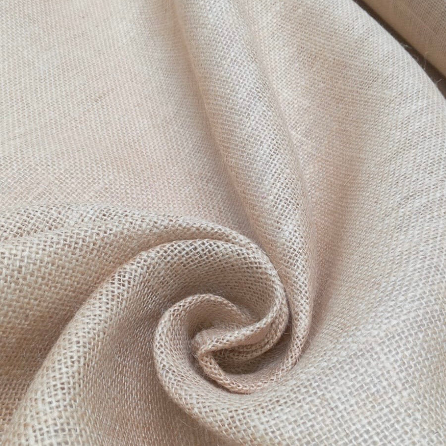 137cm Super Fine Hessian Fabric | 50m Roll – EDURA