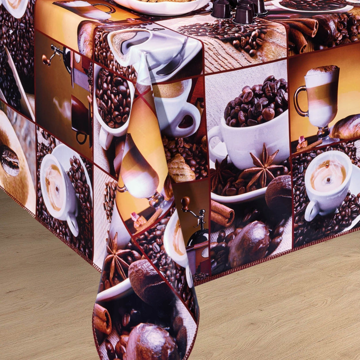 140cm Turkish PVC tabling with flannel backing | 100A – EDURA