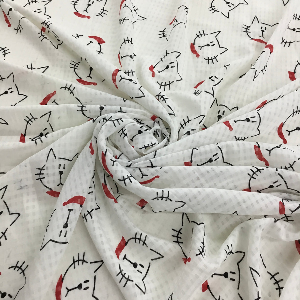 150cm Printed Chiffon Fabric per meter | 10 – EDURA