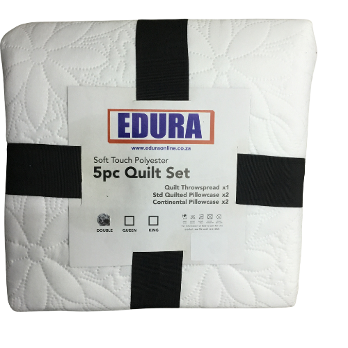 5 piece Quilt Sets Double (220cm x 200cm) | 2 – EDURA