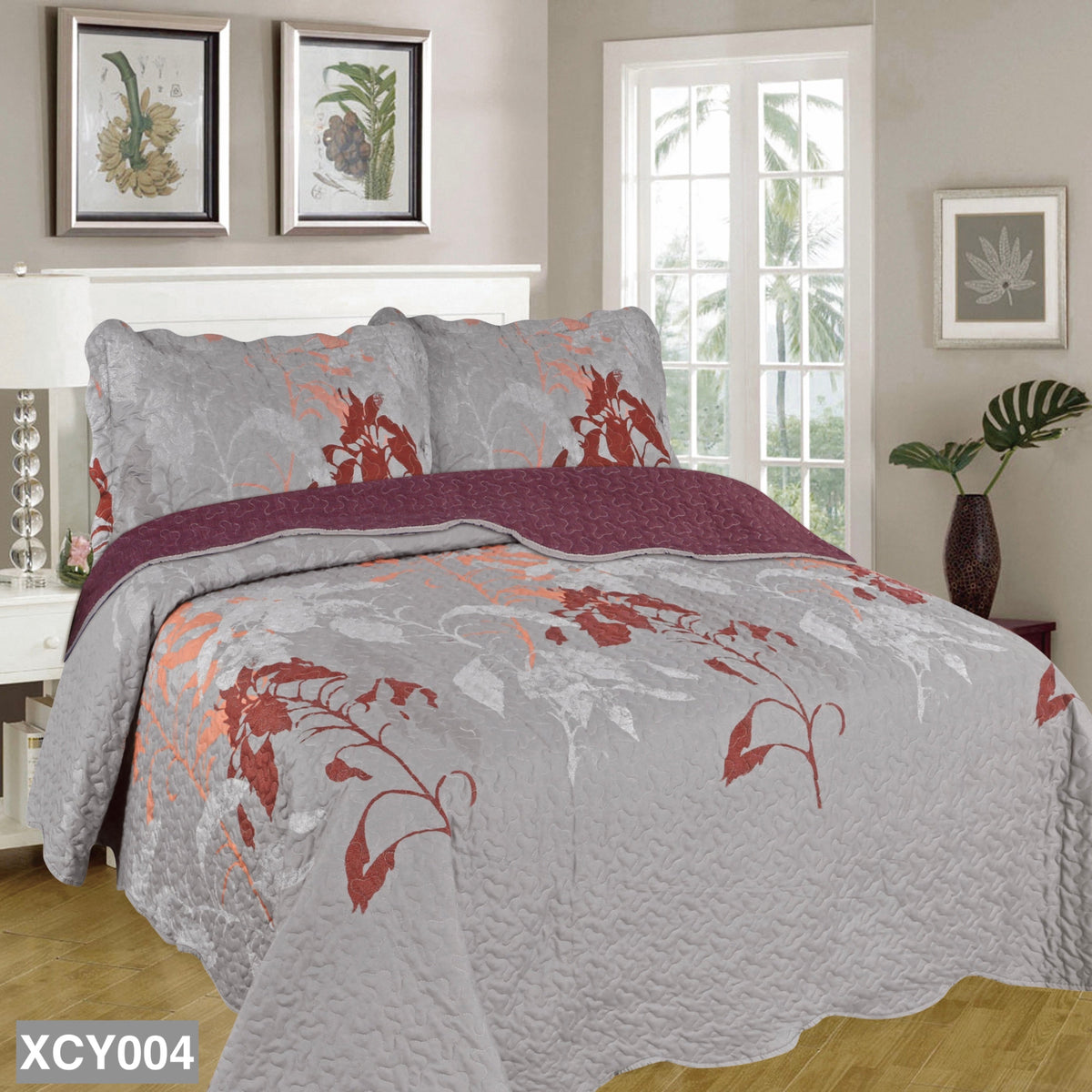 Carleton 3 piece Quilt Set | XCY004 – EDURA