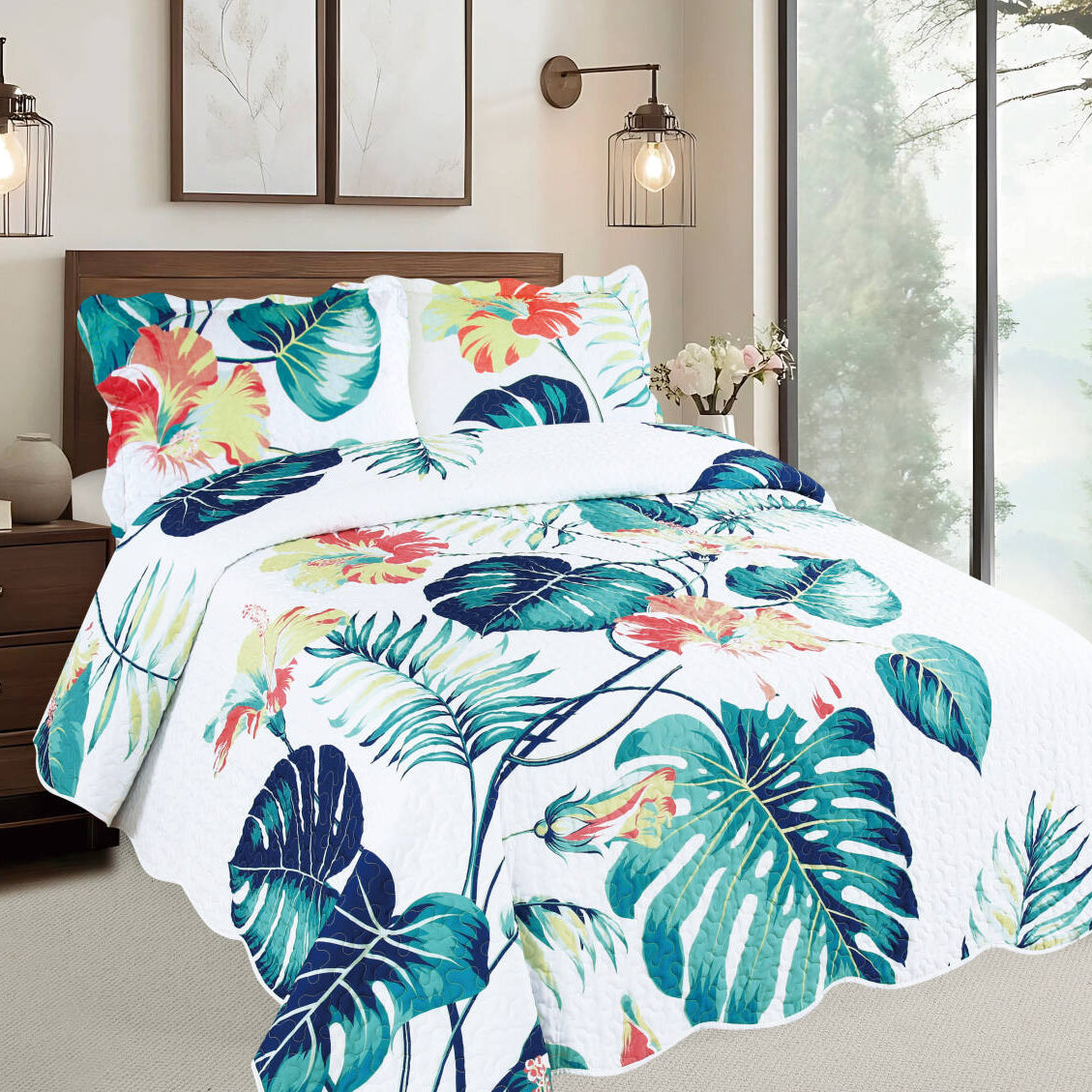 Carleton Luxury 3 piece Quilt Set | HJ-1-(7601) – EDURA