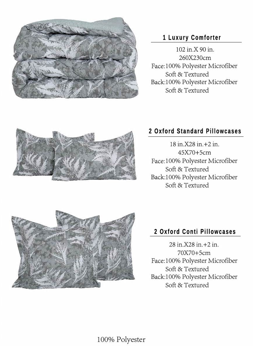 5 piece Luxury Lofty Comforter Set | 06 – EDURA