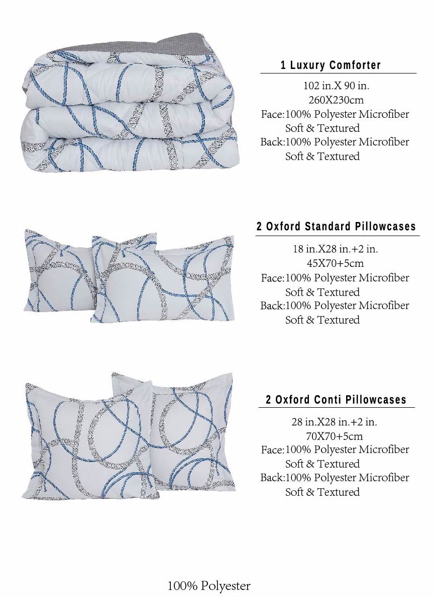 5 piece Luxury Lofty Comforter Set | 13 (SALE PRICE) – EDURA