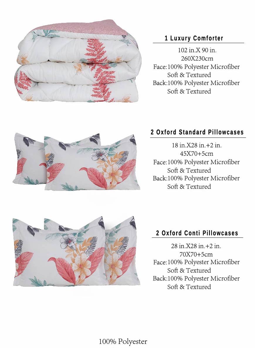 5 piece Luxury Lofty Comforter Set | 14 – EDURA