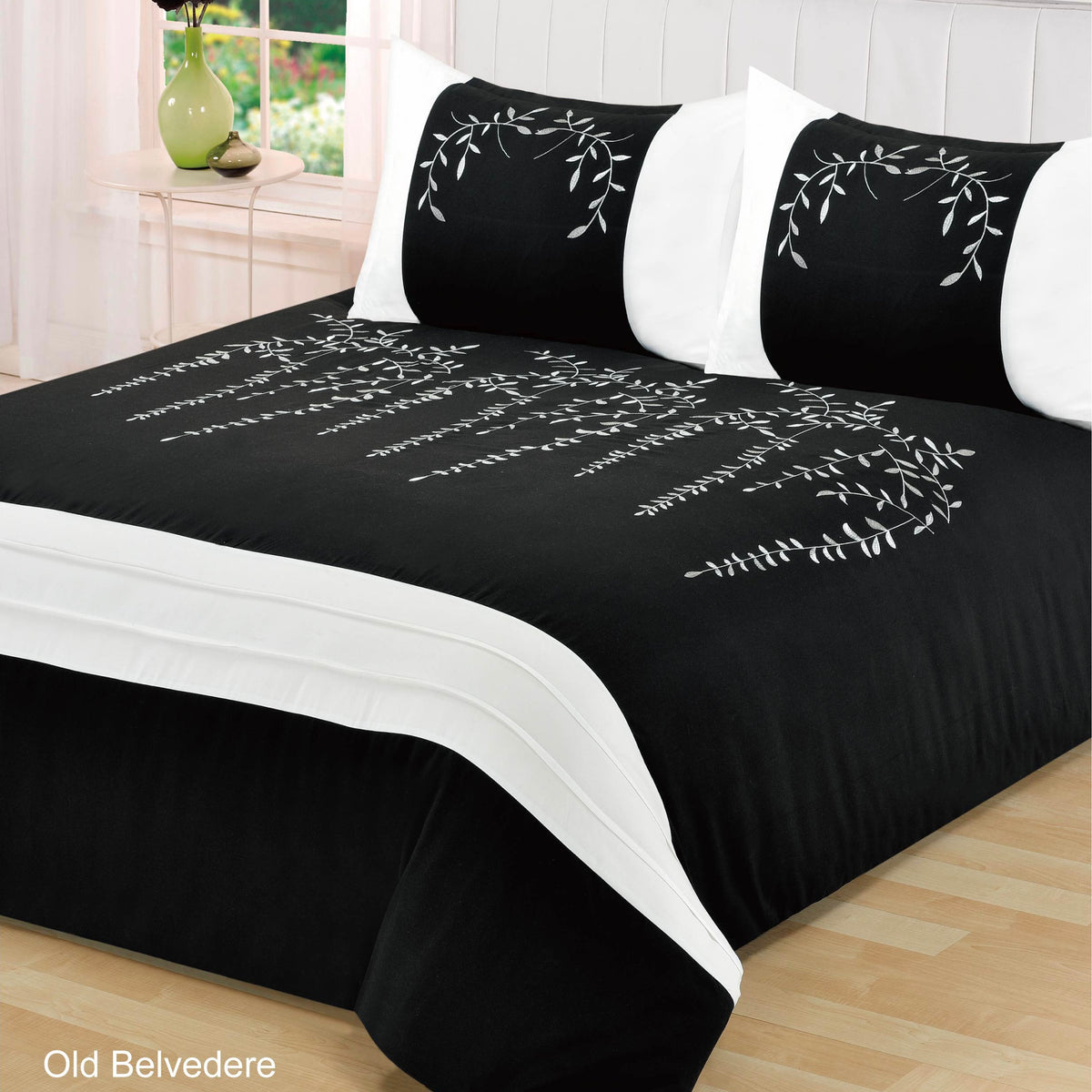 Carleton Embellished Duvet Cover Set | Old Belvedere (Queen/ King) – EDURA