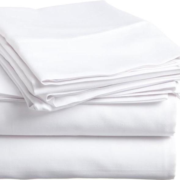 180 Thread Count Poly Percale Fitted Sheets | Extra Length/ Extra Dept ...